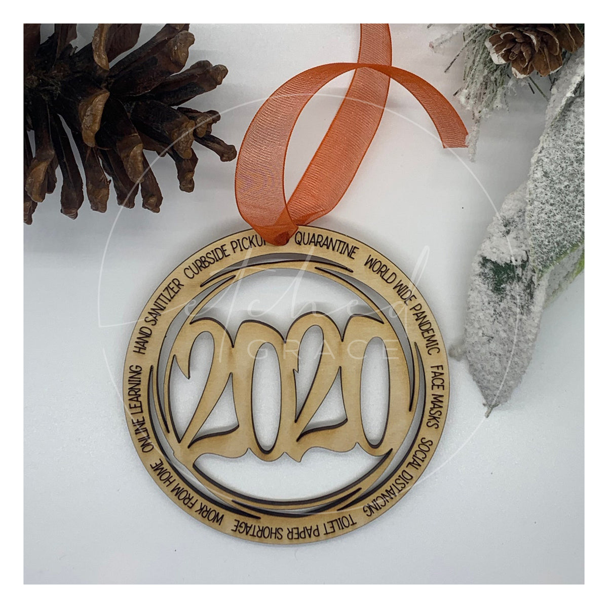 2020 Keepsake | Christmas Ornament "Remember 2020 Ornament" – Etched Grace